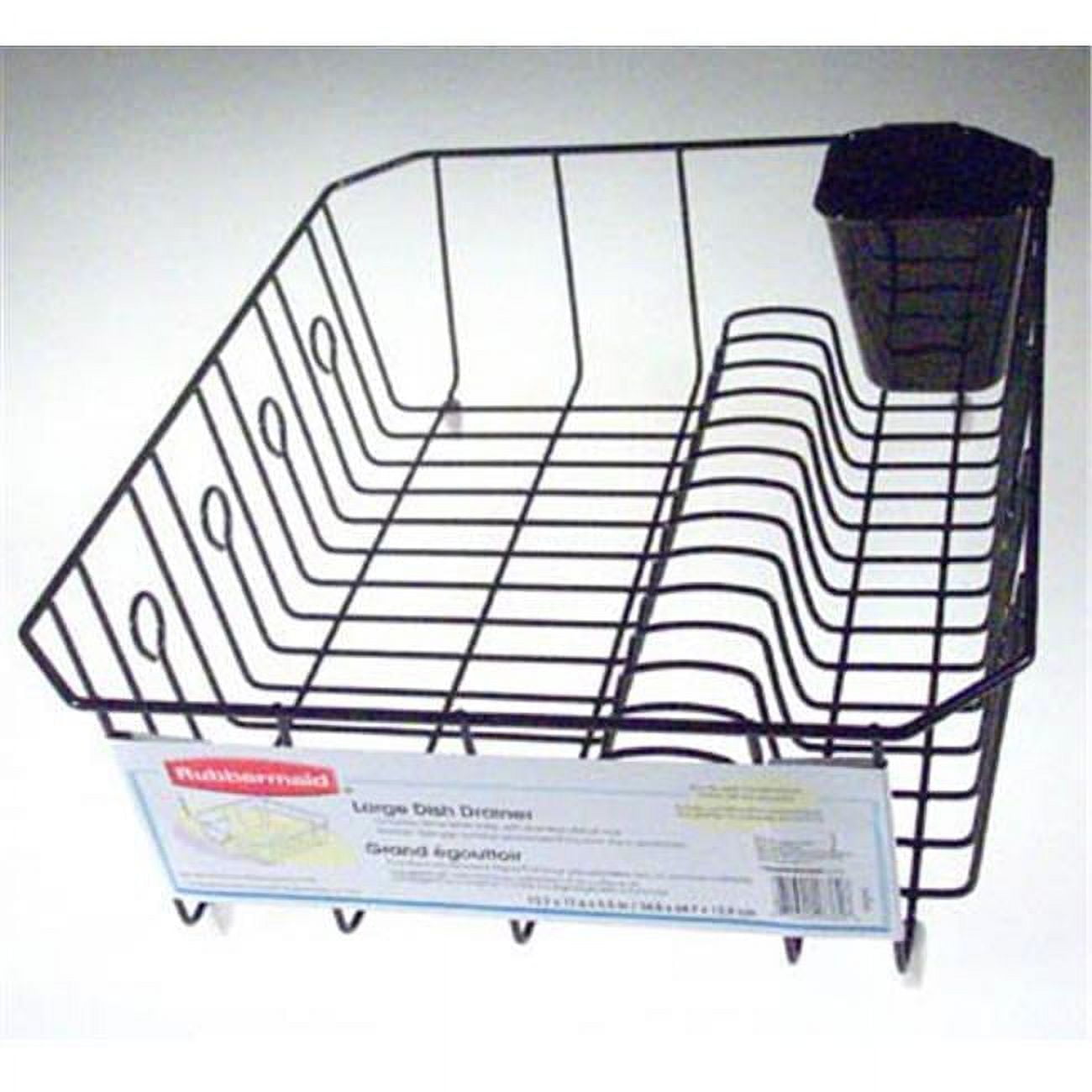 Large Black Dish Drainer - Pack of 6 - Walmart.com