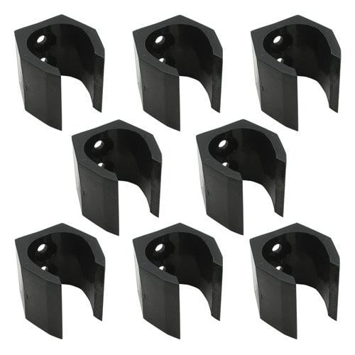 Large Black Flat Cue Clip 8 Pack - Walmart.com