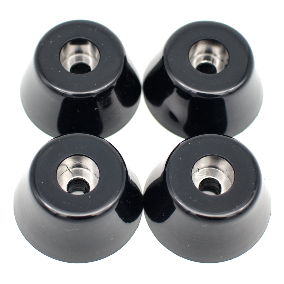 Large Black Round Rubber Feet, D50x35xH25mm Rubber Cutting Board Feet ...