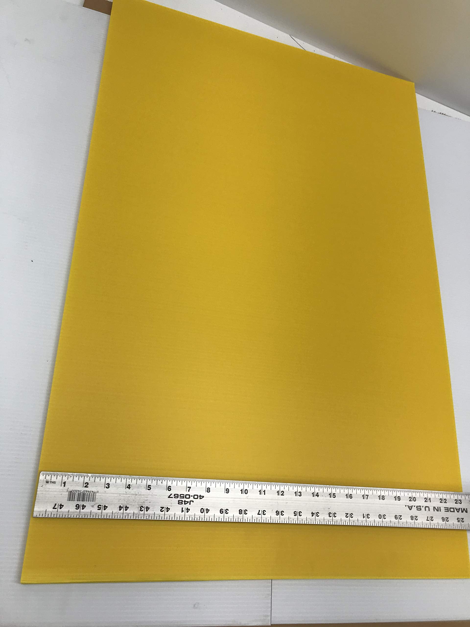 Large Blank Signs, 10 Yellow Large Sign Panel 24" x 36" Corrugated ...