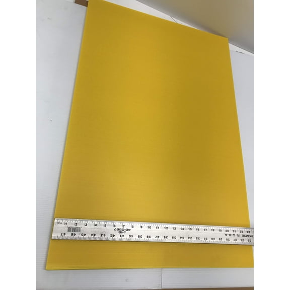 Blank Yellow Sign