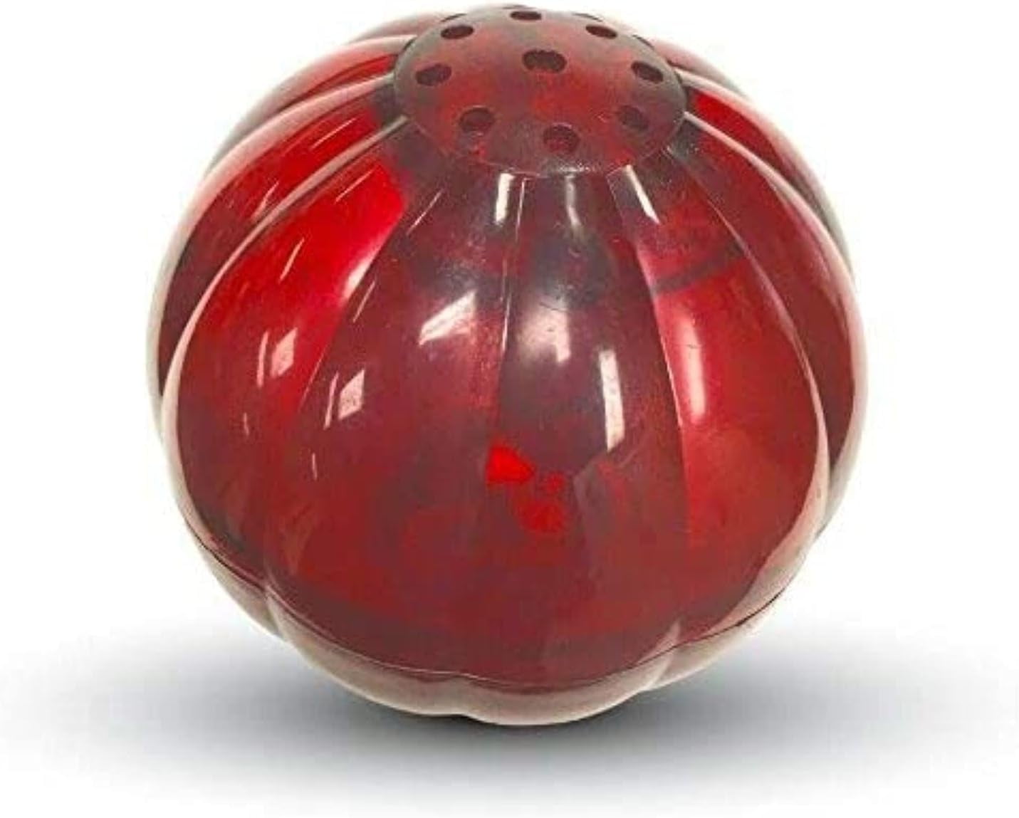 Pet Qwerks Tough Blinky Babble Ball - Interactive Flashing Chew Toy for ...