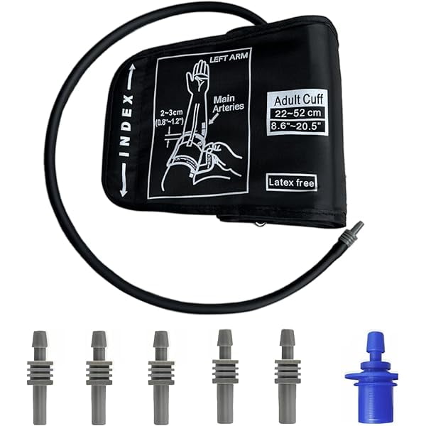 Large Blood Pressure Cuff, Compatible with Omron and Most Blood ...