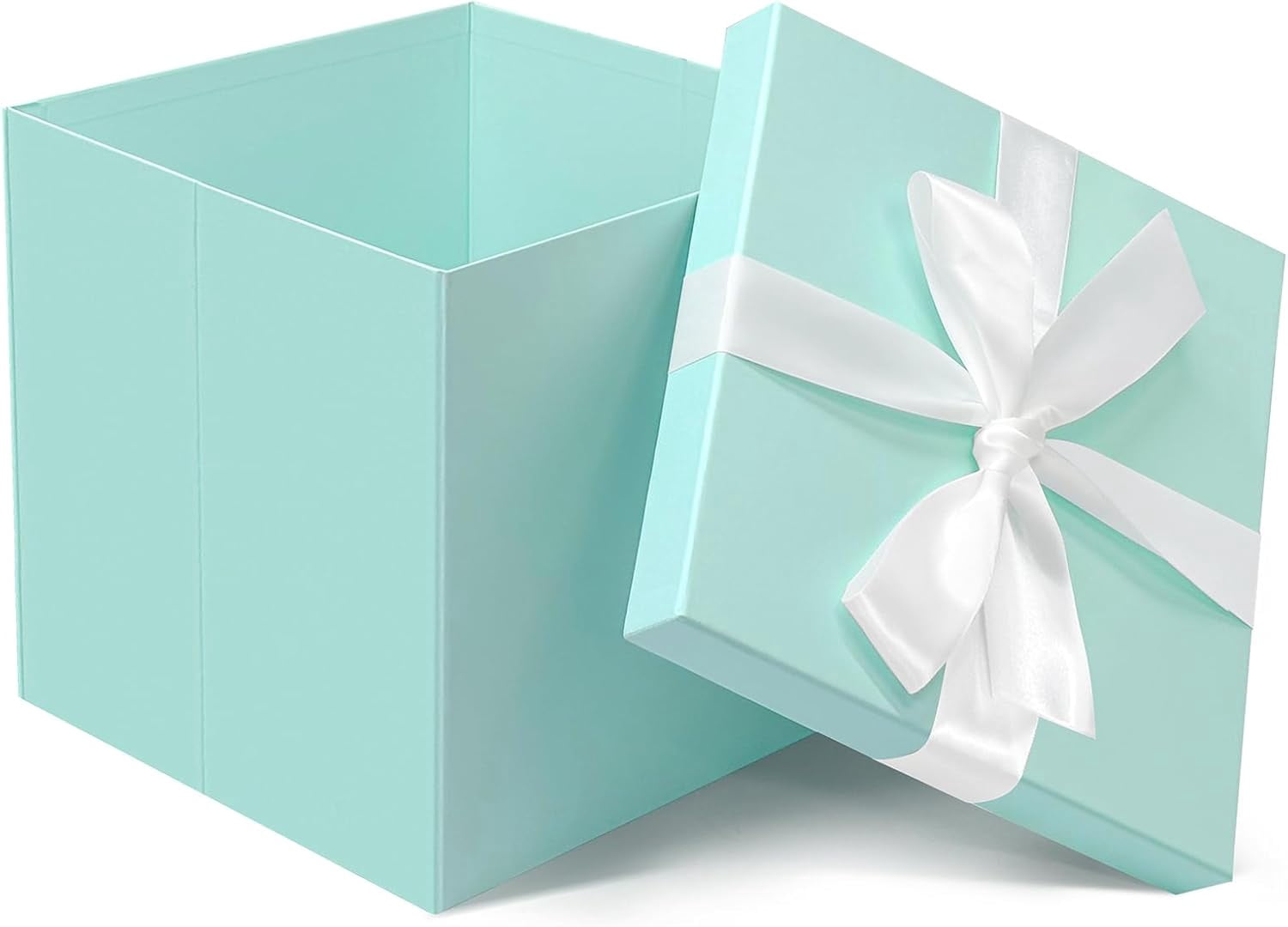 Large Blue Gift Box 10x10x10 Inches, Gift Boxes with Lids for Presents ...