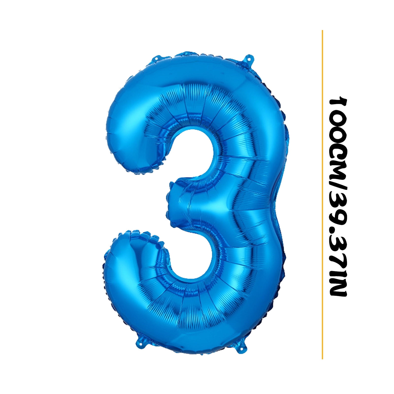 Large Blue Number 0 Foil Balloon Helium Inflatable for Birthdays ...