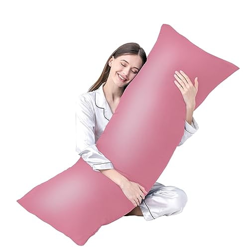 Large Body Pillow Insert- Breathable Full Body Pillow for Side Sleeper ...
