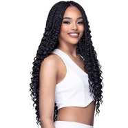 PF French Curl 28" 3X Crochet Braiding Hair By Bobbi Boss Color T1B/BUG - Walmart.com