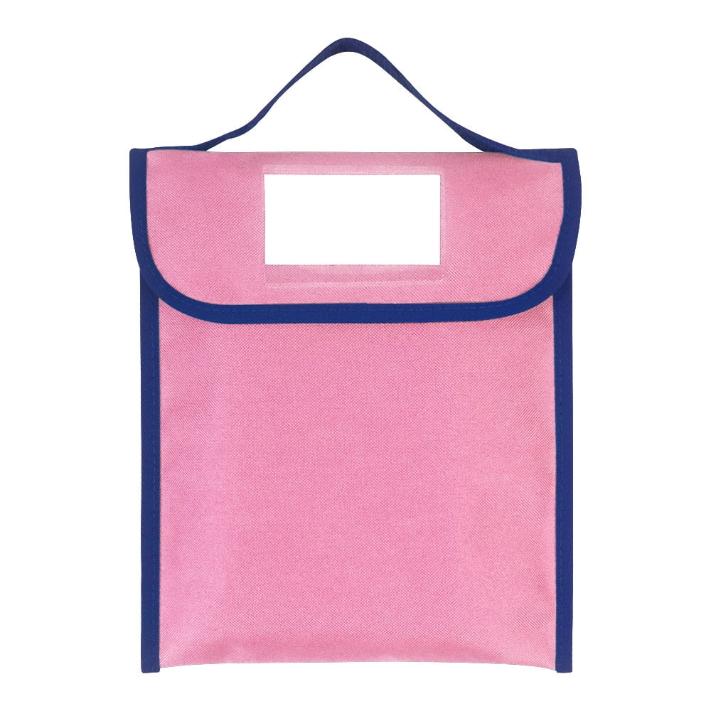 Large Book Pouch Handheld Tote Bag Book Carrier Nylon Book Tote Bag for ...