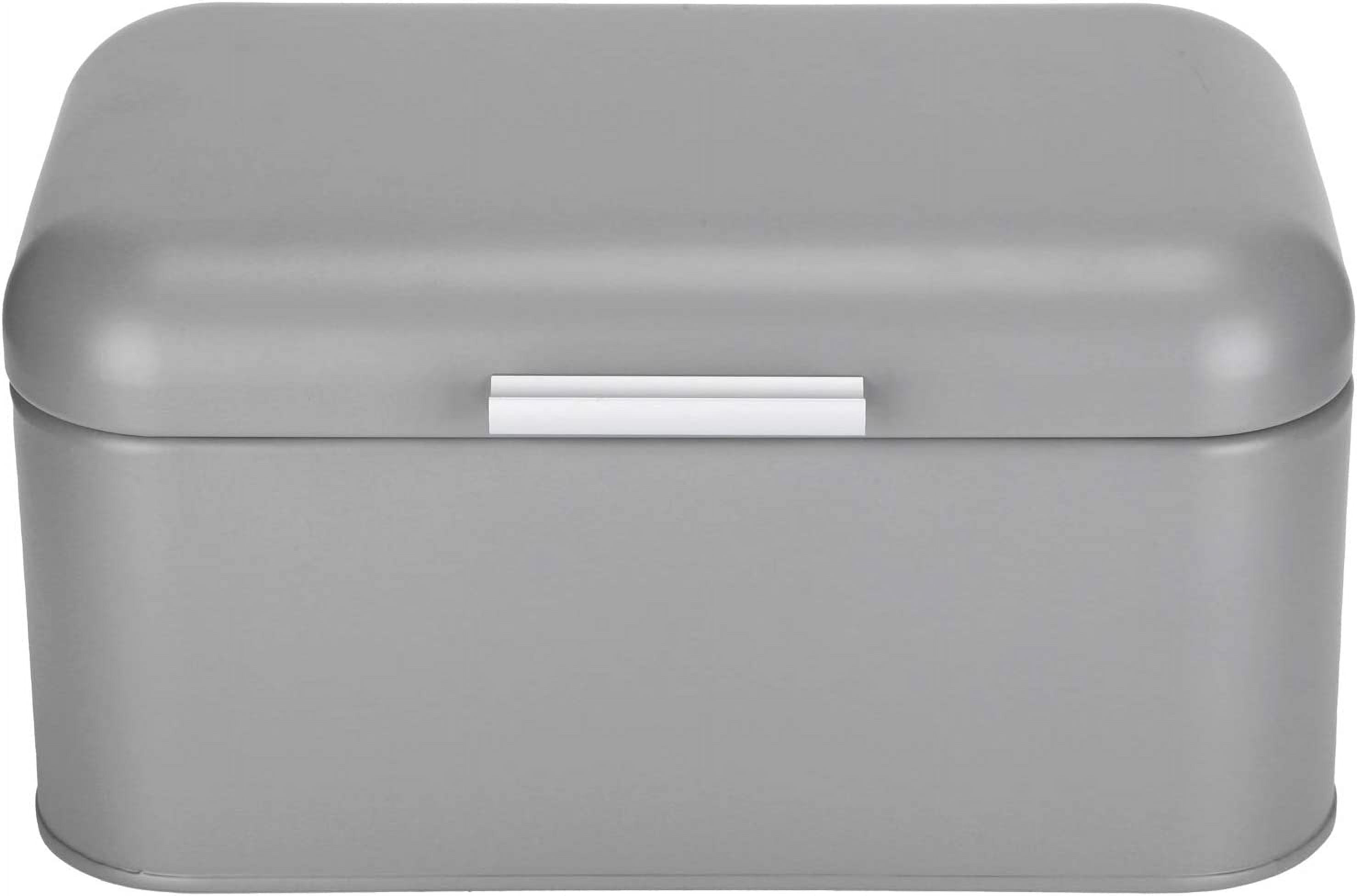 Large Bread Box,Iron Bread Box with Lid,Metal Bread Storage Bin,Bread ...