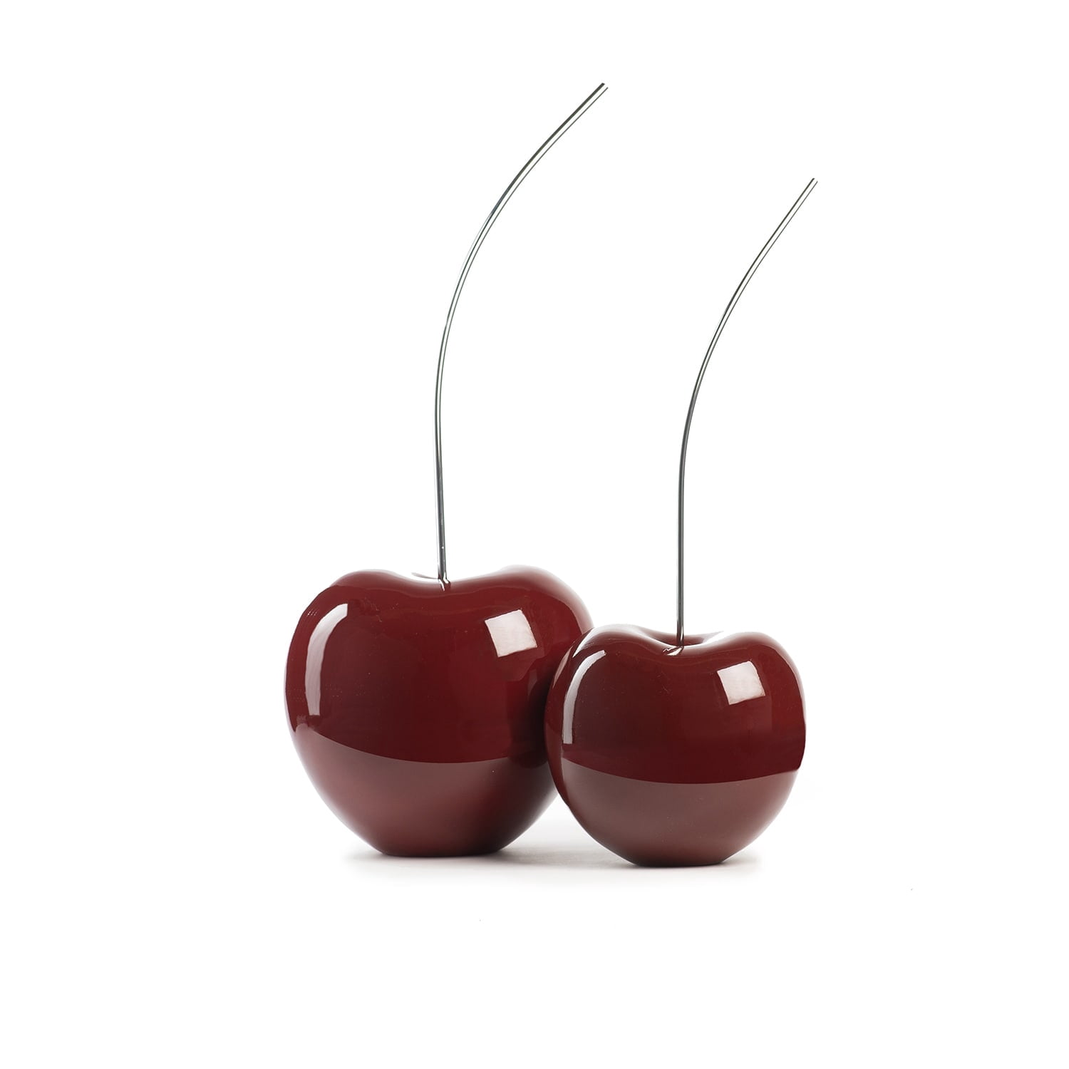 Large Bright Red Cherry Sculpture 25" Tall - Walmart.com