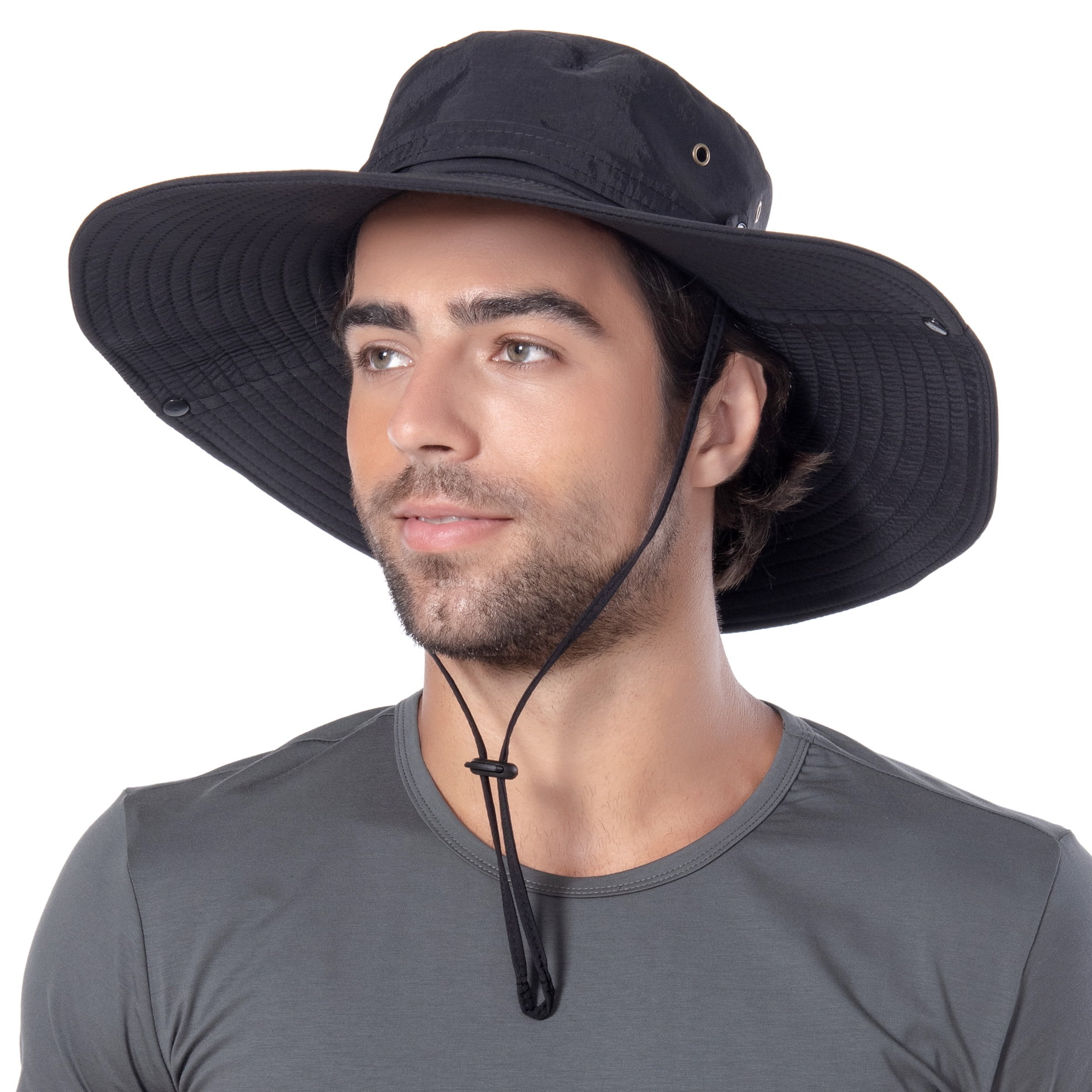 Large Brim Fishing Hat,UPF 50+ Sun Hats for Mens/Womens Large Bucket ...