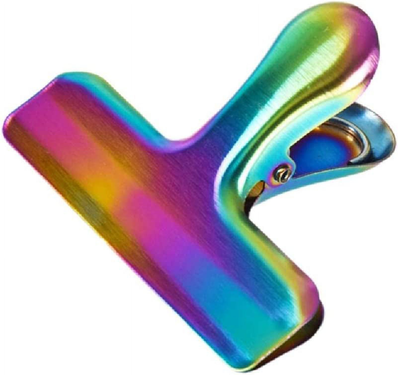 Large Bull Clip Stainless Steel Paper Clamp Colorful Hinge Clips File ...