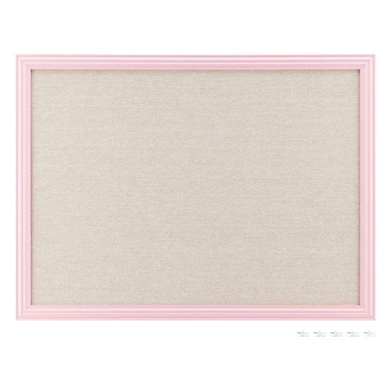 Large Bulletin Cork Board Linen-Covered, 24 "x 36" Poster Board Message ...