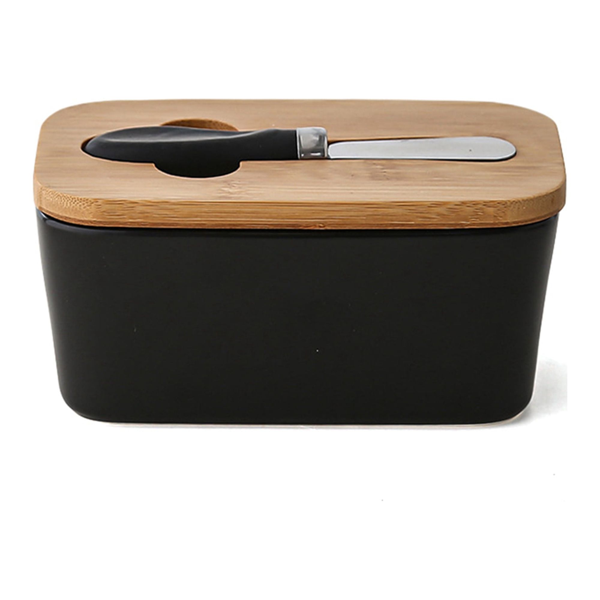 Large Butter Dish with Lid, Ceramic Butter Container with Cover ...