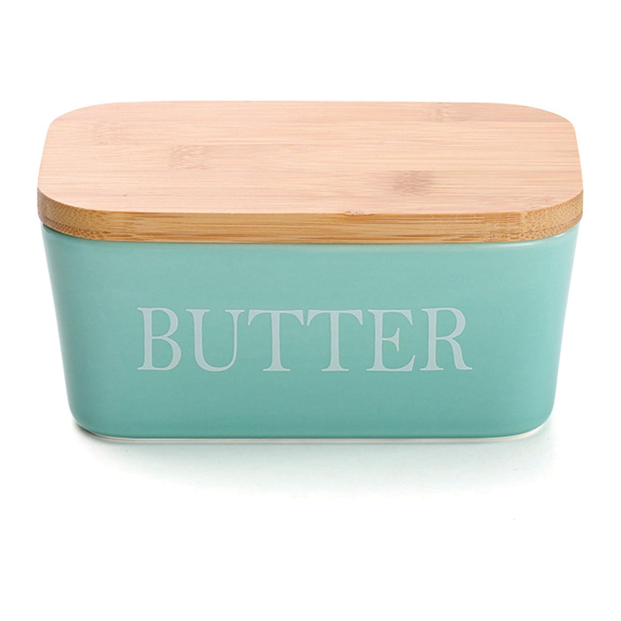 Large Butter Dish with Lid, Ceramic Butter Container with Cover ...
