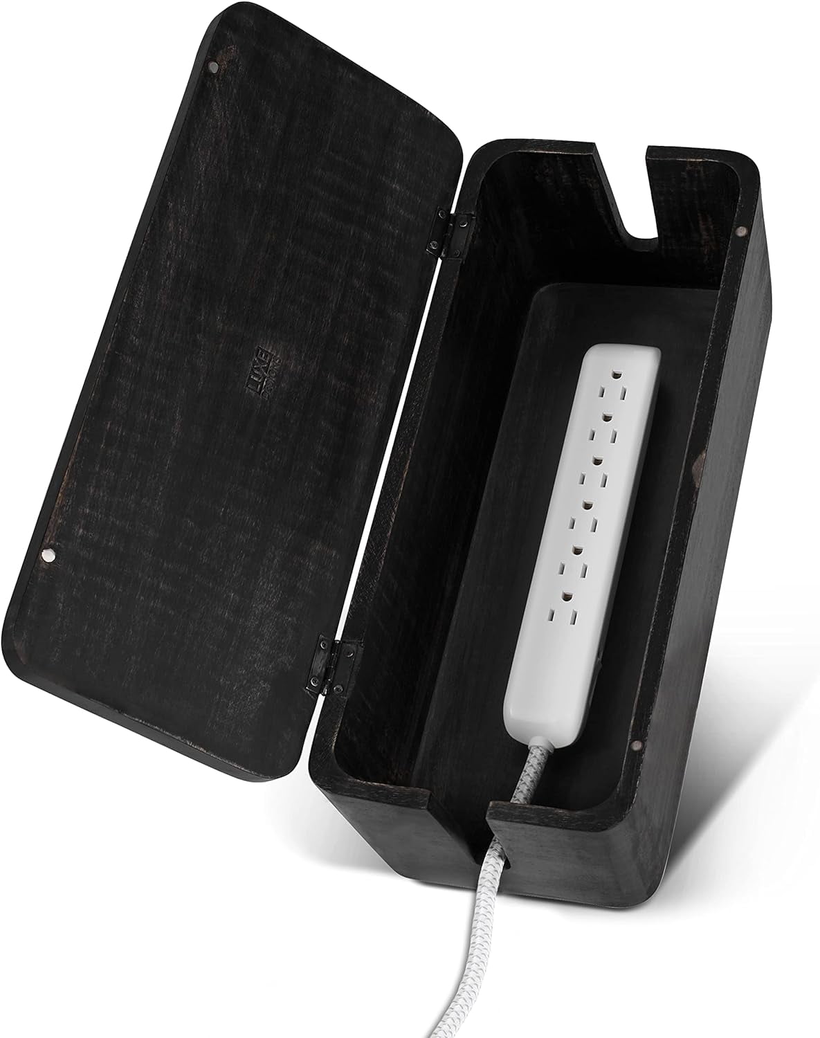 Large Cable Management Box - Cable Organizer Box and Power Strip Box ...