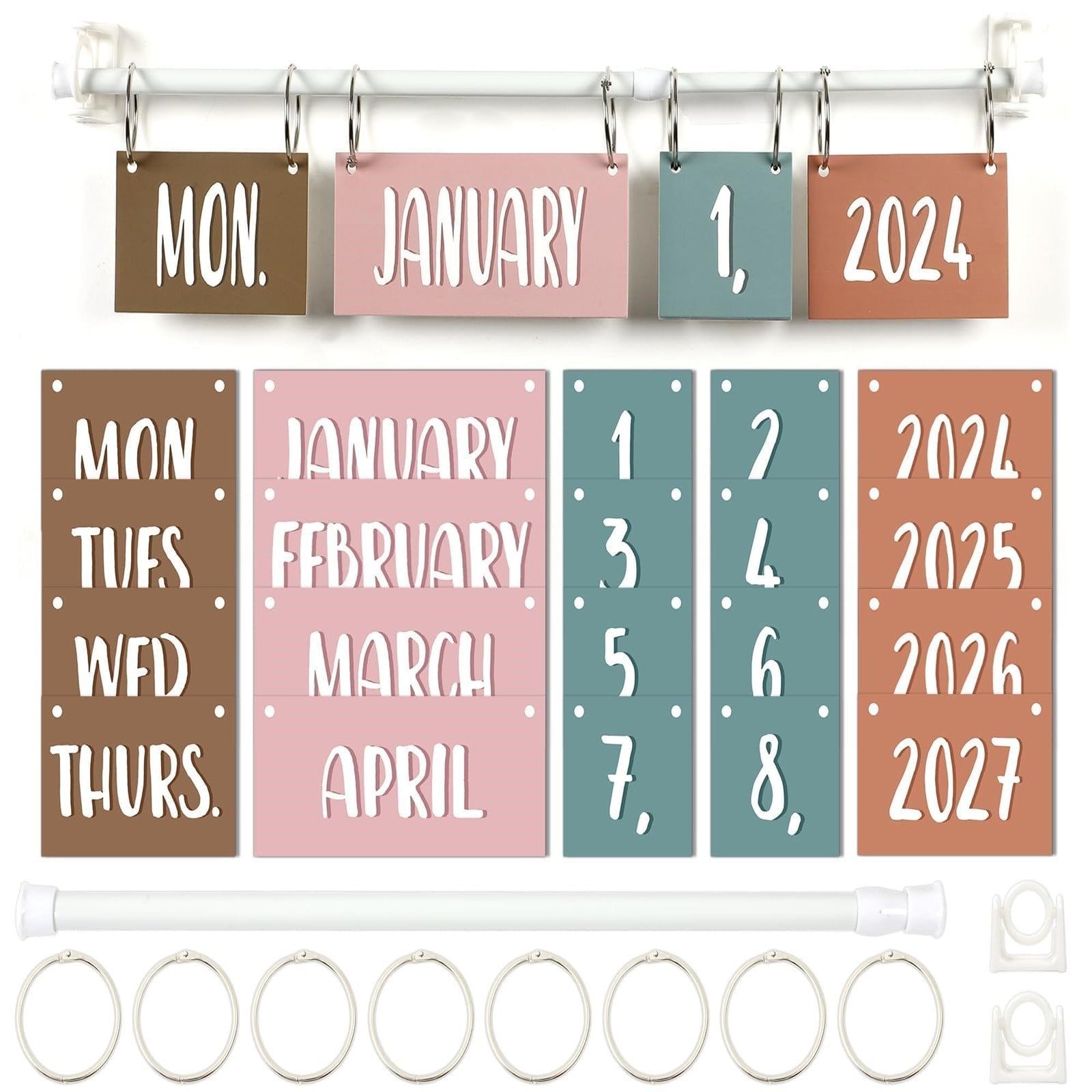 Large Calendar 2022 Monthly Wall Desk Calendar Colorful Calendar ...