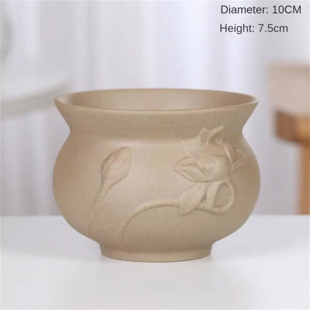 Large Caliber Succulent And Plain Fired Ceramic Flower Pots Succulent ...