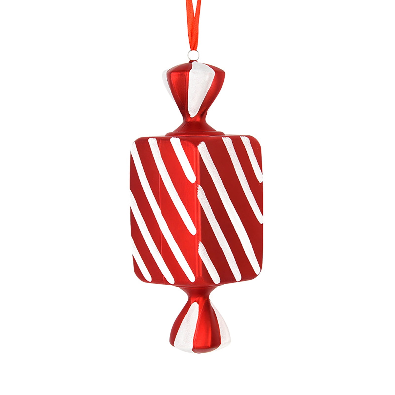 Large Candy Lollipops Christmas Ornament 12.10 Inch Red And White ...