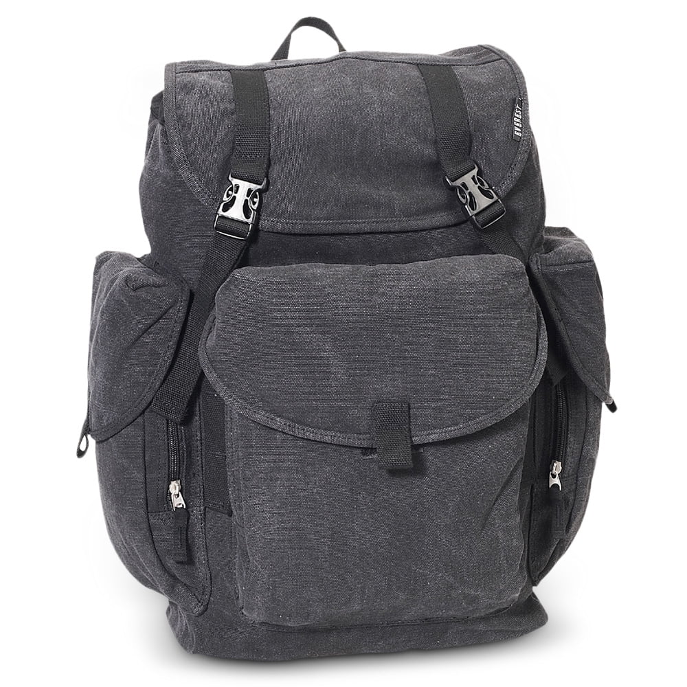 Large Canvas Backpack 19.5x 12.5x 7 - Walmart.com