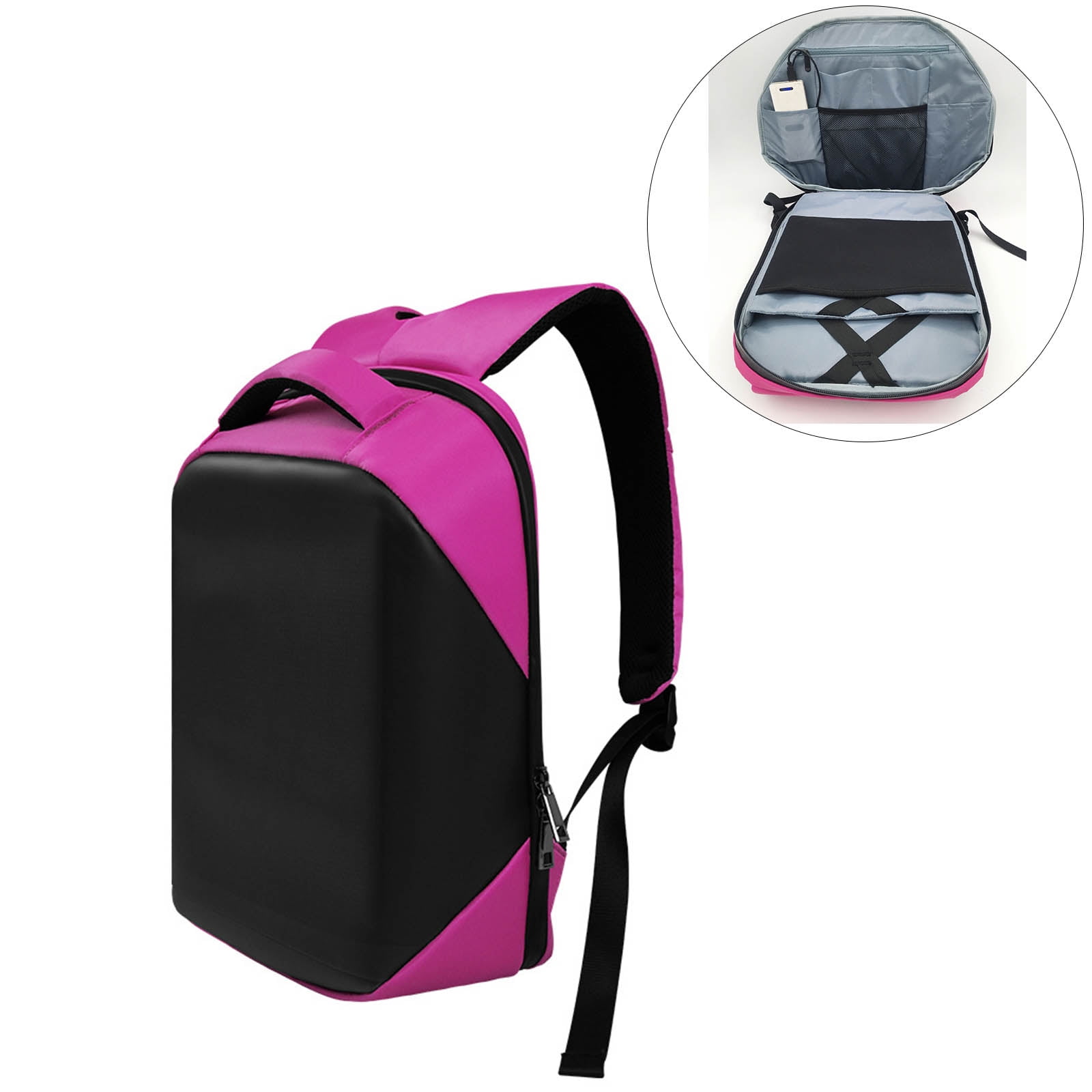 Large Capacity 35L LED Programmable Backpack With Double Storage ...