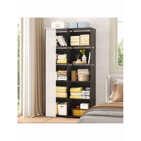 Large Capacity 4 10 Compartment Wardrobe Closet Organizer Freestanding ...