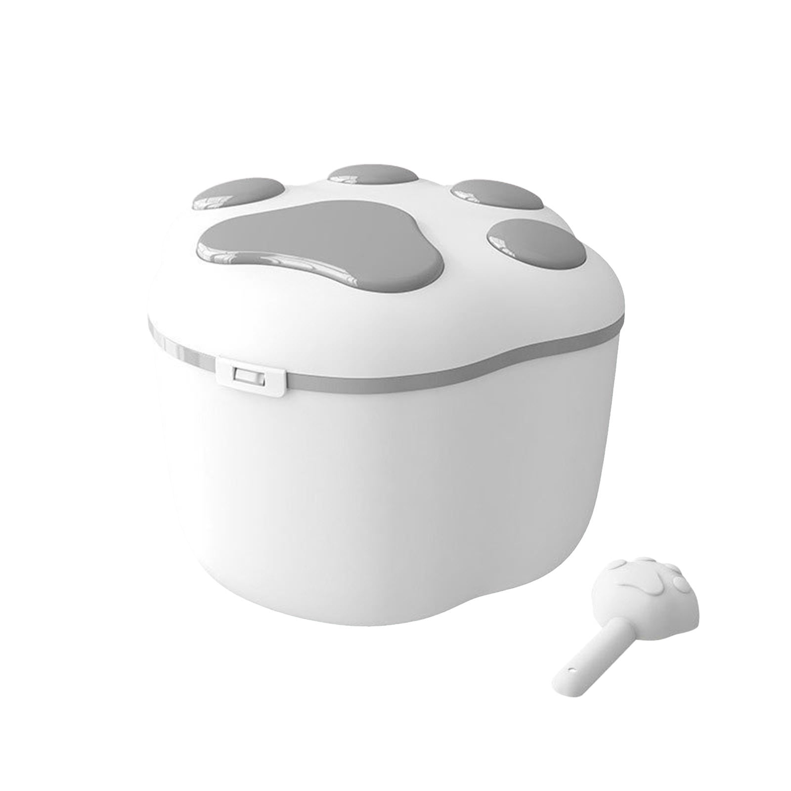 Large Capacity Airtight Pet Food Storage Container - 6.6Lb Double ...