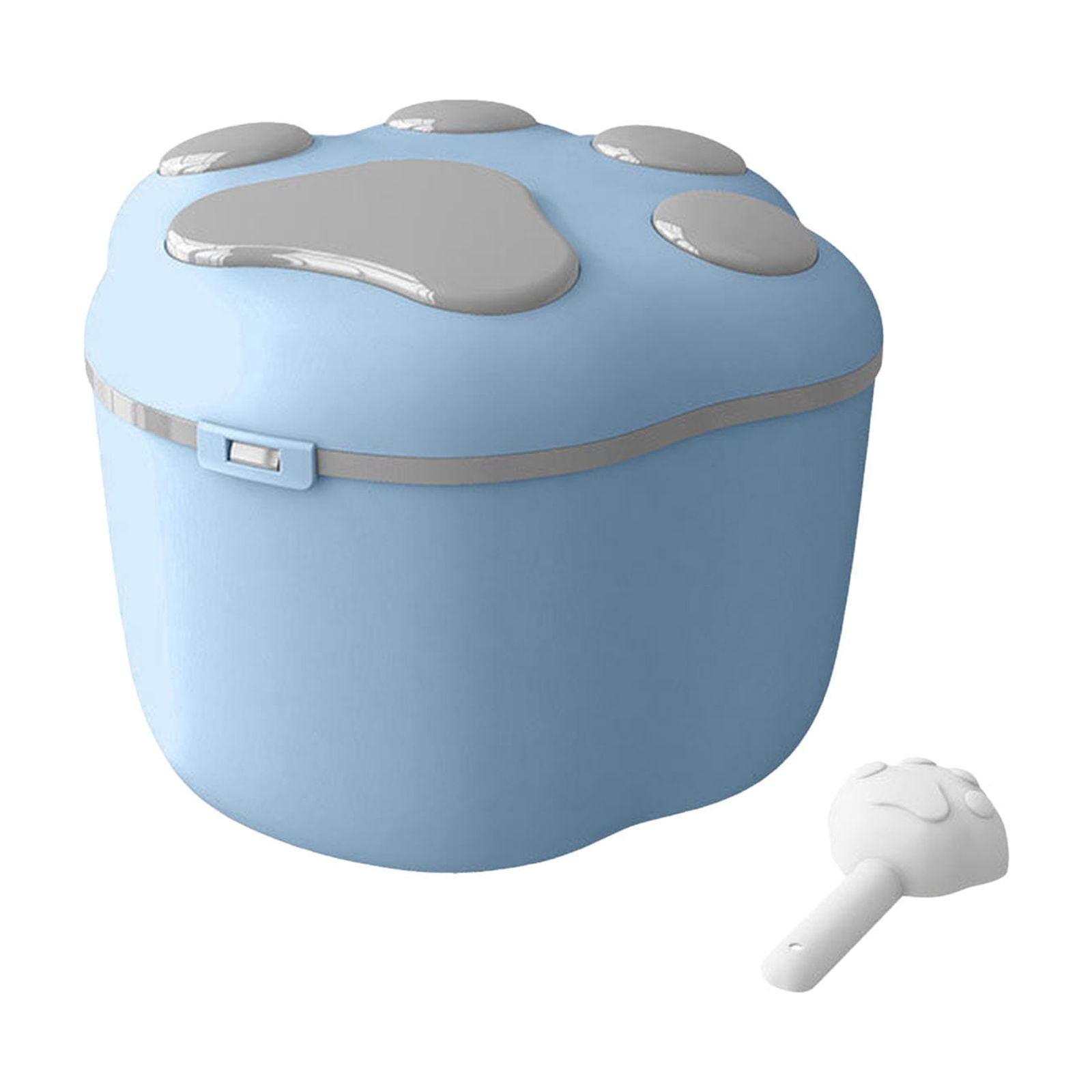 Large Capacity Airtight Pet Food Storage Container - 6.6Lb Double ...