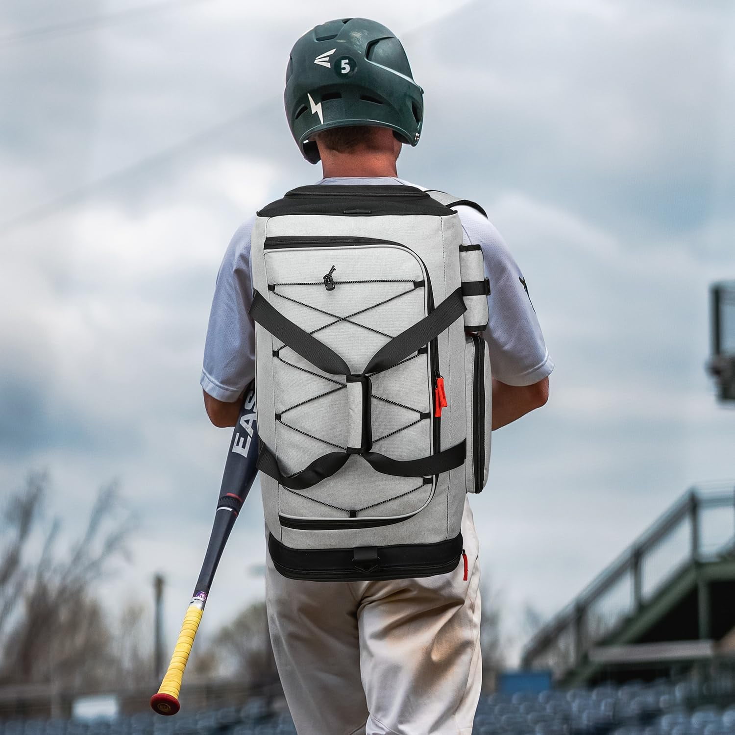 Large Capacity Baseball & Softball Duffle Bag with Shoe Compartment ...