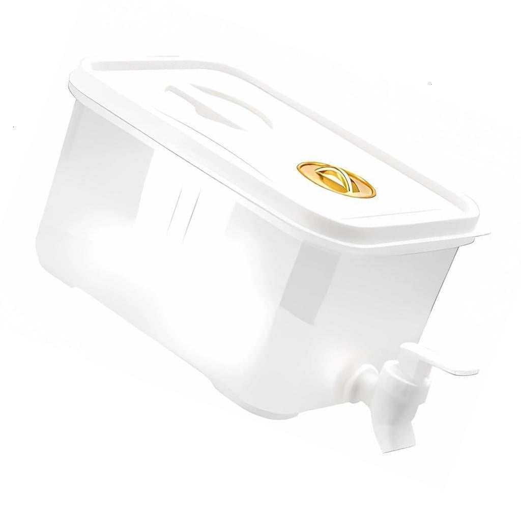 Large Capacity Beverage Pitcher For Refrigerator 5L Visible Water ...