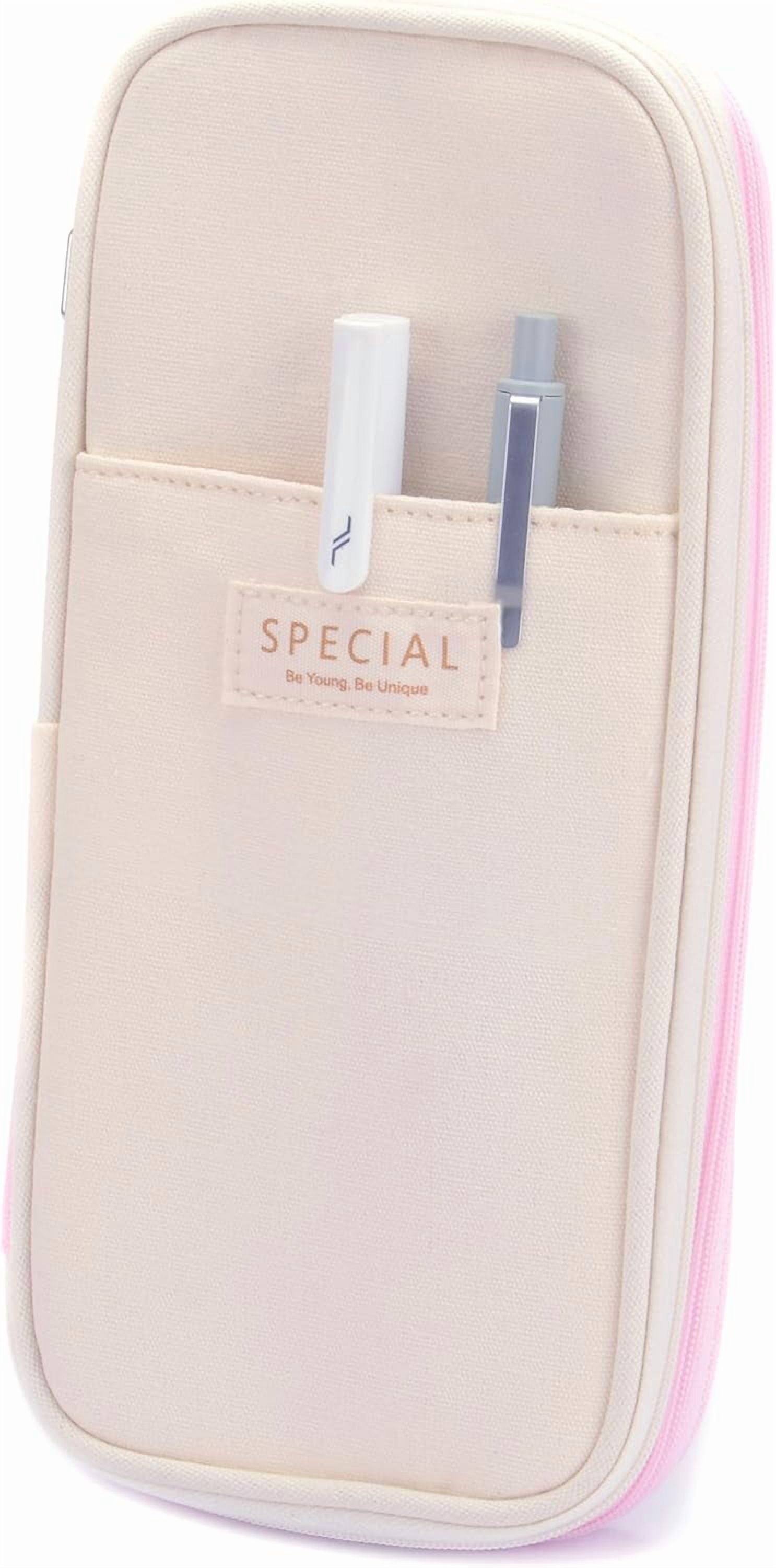 Large Capacity Big Special Cute Aesthetic Preppy Canvas Pencil Case ...