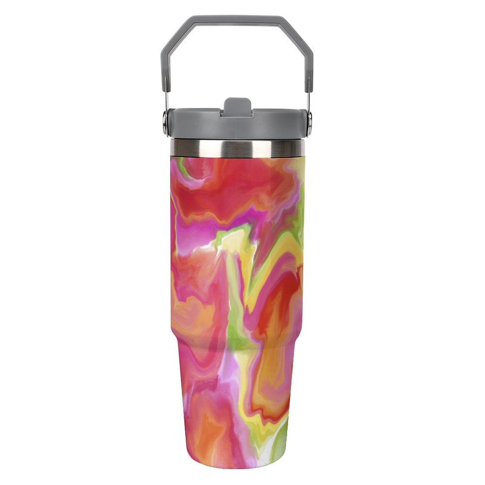 Large Capacity Car Cup 30oz Vacuum Insulation Double Layer Anti-Ironing ...