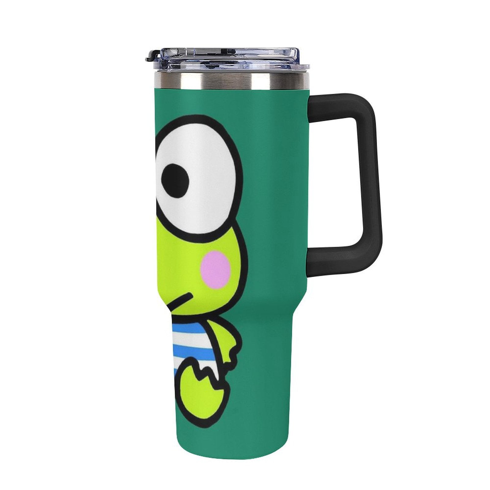 Large Capacity Car Cup Kero Kero Keroppi Travel Coffee Mug 40oz ...