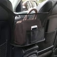 Large Capacity Car Seat Net Pocket, Handbag Purse Holder Bag Organizer ...