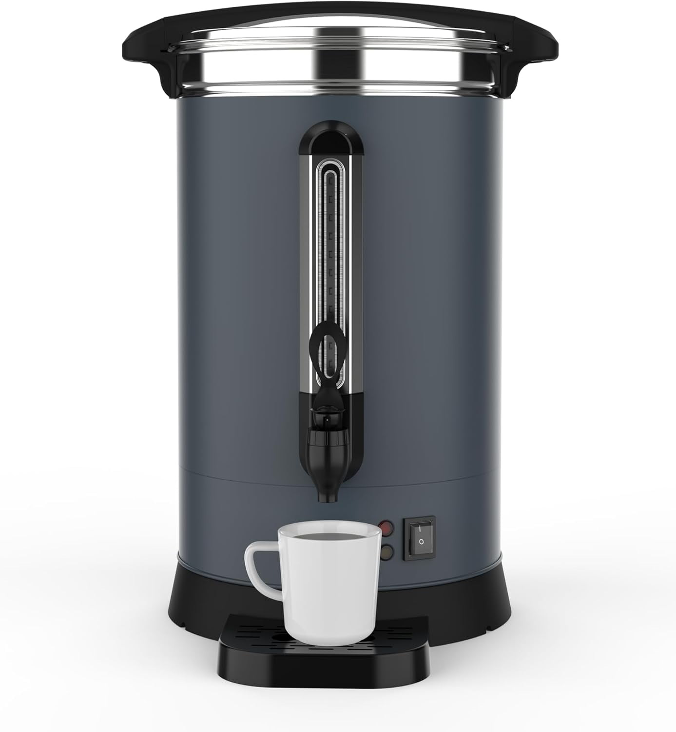 Large Capacity Commercial Coffee Urn – 120 Cup 18L/4.8 Gallon Stainless ...