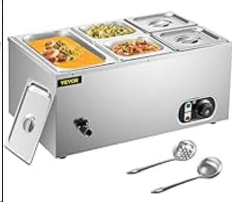 Large Capacity Commercial Food Warmer, Food-Grade 304 Stainless Steel ...
