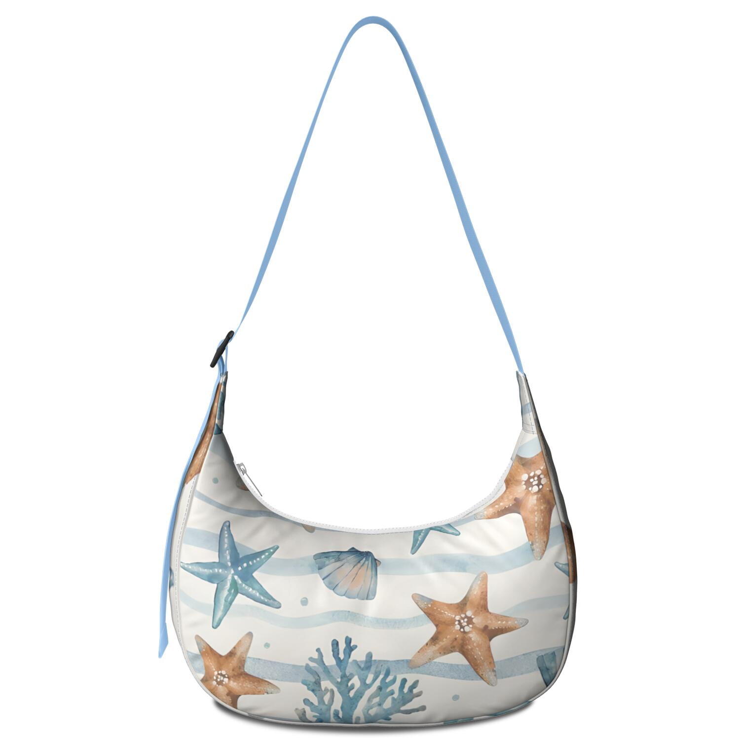 Large Capacity Crossbody Bag – Water-Resistant Nylon with Vintage ...