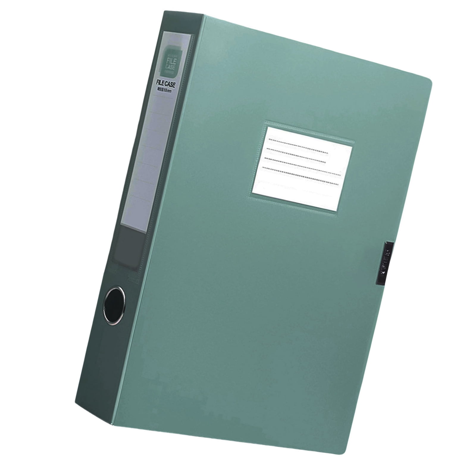 Large Capacity Document Storage Box with Label Window Waterproof ...