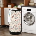 Large Capacity Drawstring Laundry Backpack Portable Dirty Clothes ...