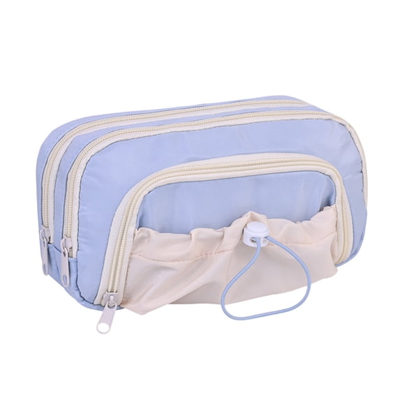 Large Capacity Dstring Pencil Pouch, Stain Resistant Fabric Stationery ...