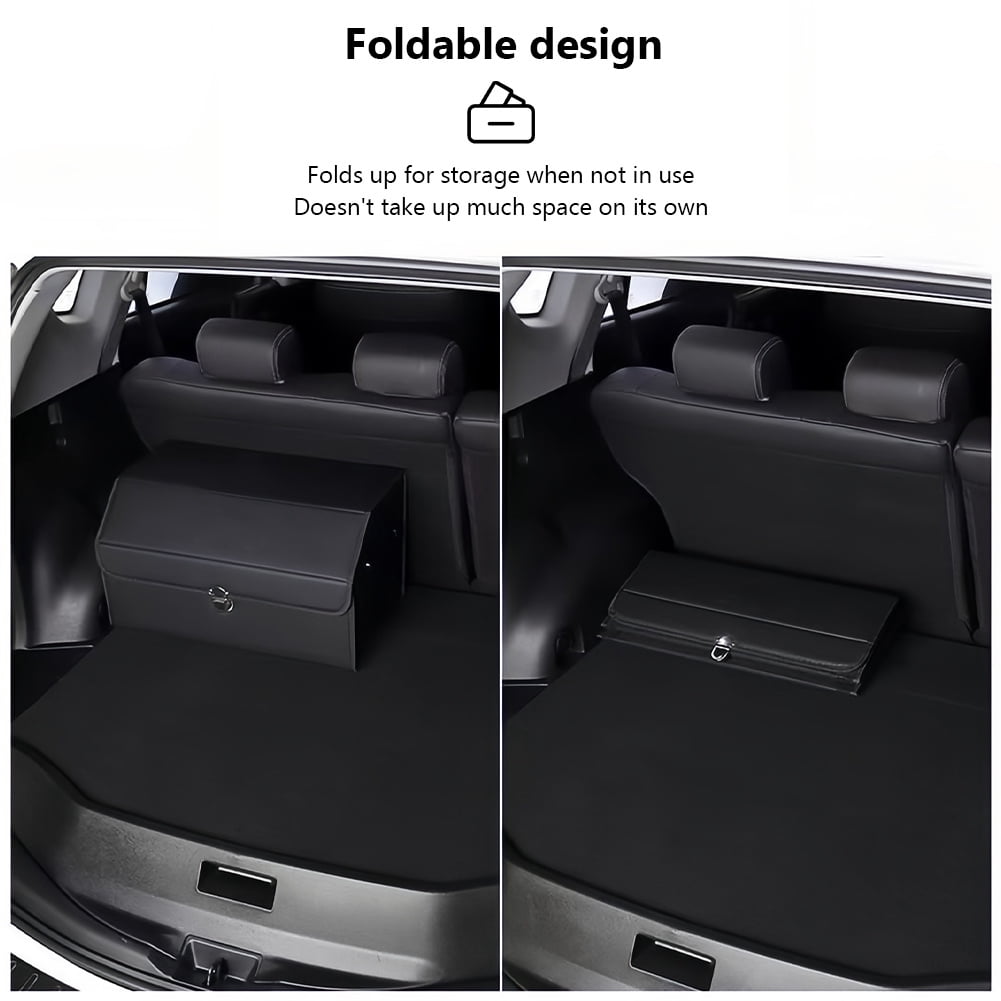 Large Capacity Folding Trunk Organizer Box for SUV and Car Storage ...