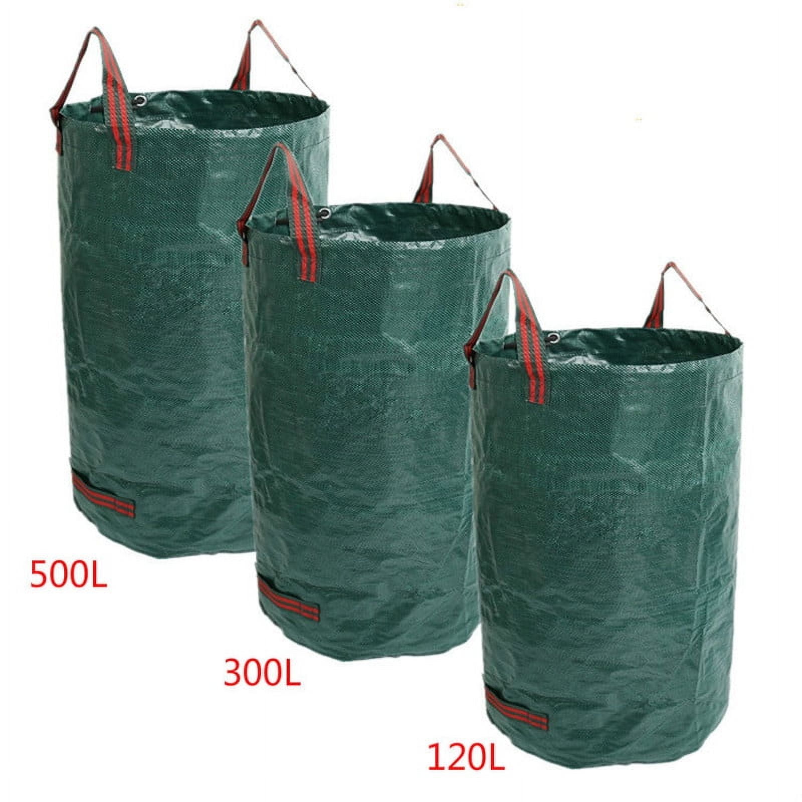 Large Capacity Heavy Duty Garden Waste Bag Durable Reusable Waterproof ...