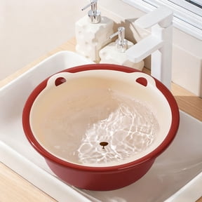 Large Plastic Wash Tubs for Household Cleaning and Outdoor Use