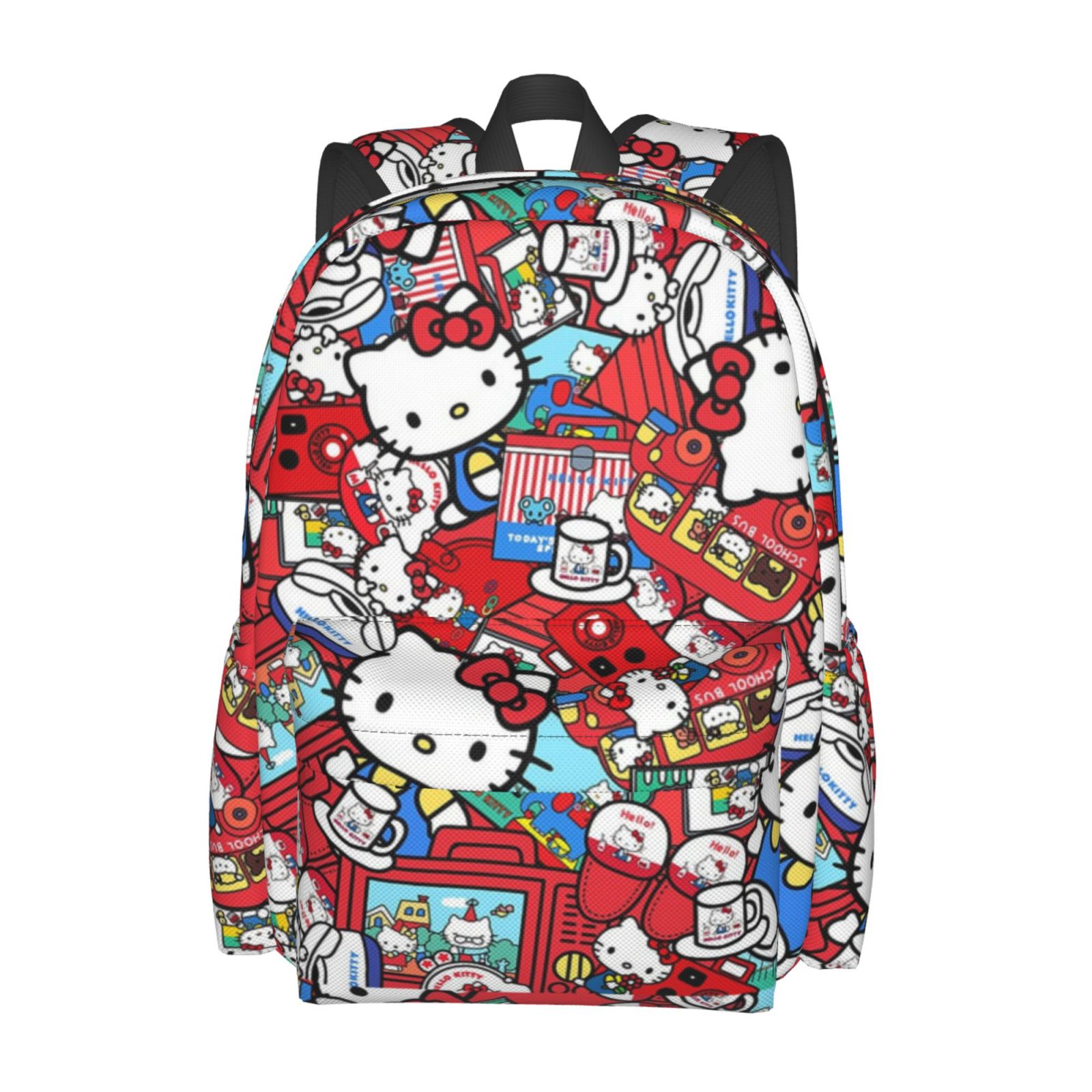 Large Capacity Hello Kitty Backpack Adult Laptop Backpack For Men Women ...