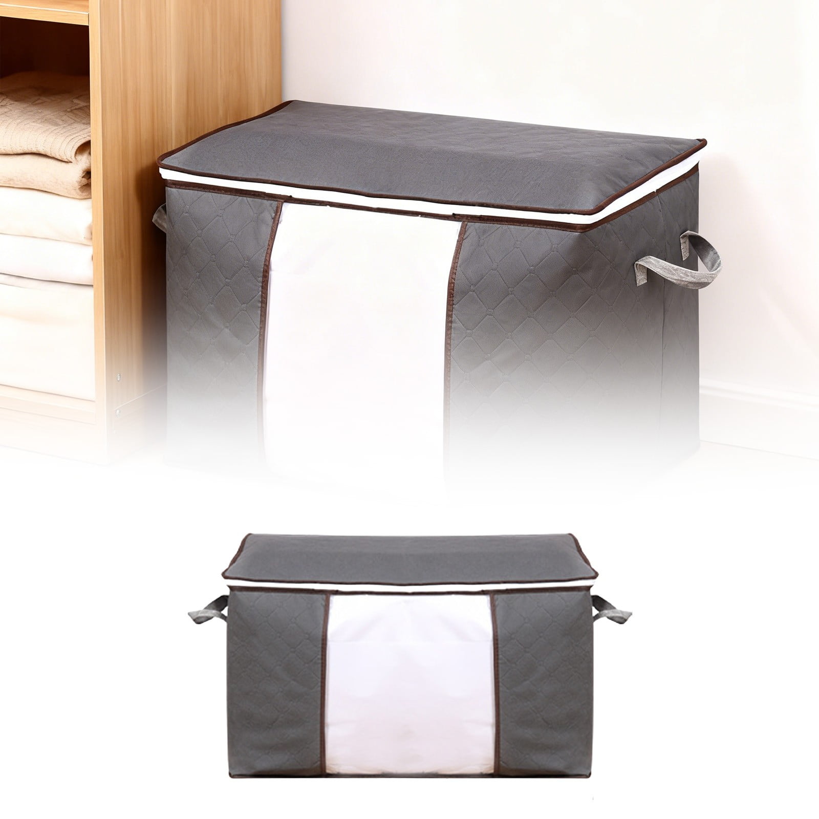 Large Capacity Home Textile Storage Organizer for Clothes Duvets and ...