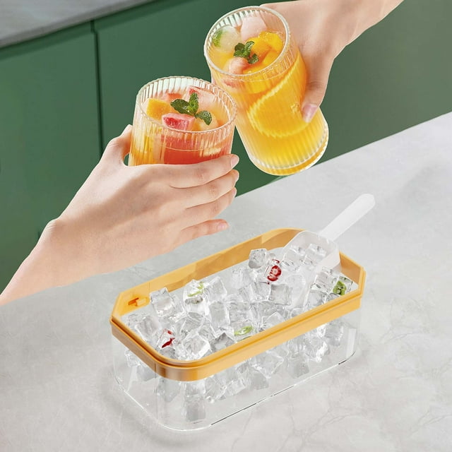 Large Capacity Household Ice Making Box Set | One Click Press Demolding ...