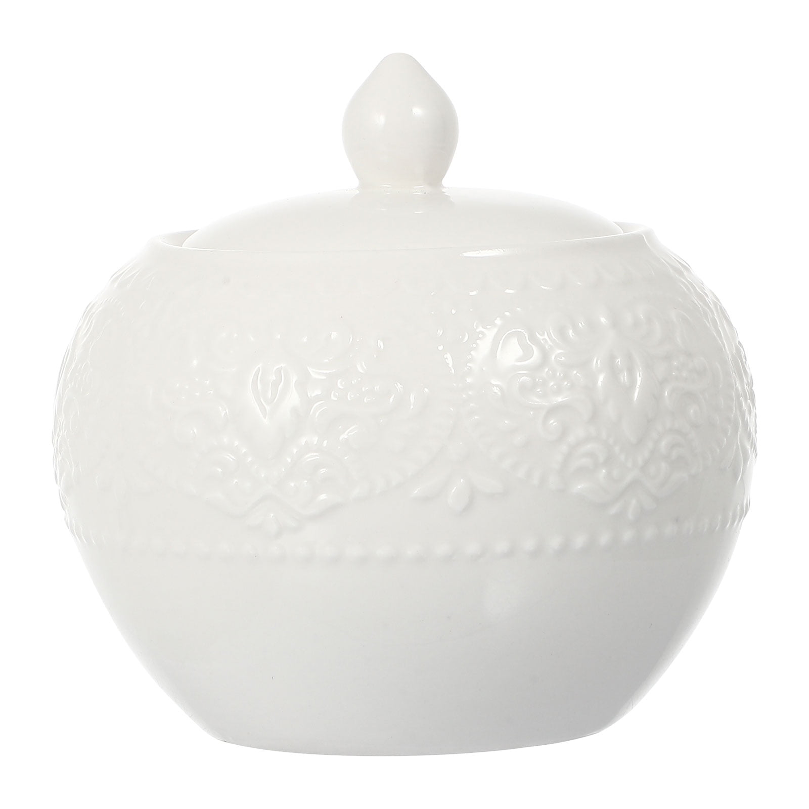 YOSADIER Ceramic Sugar Canister White Kitchen Storage Practical ...