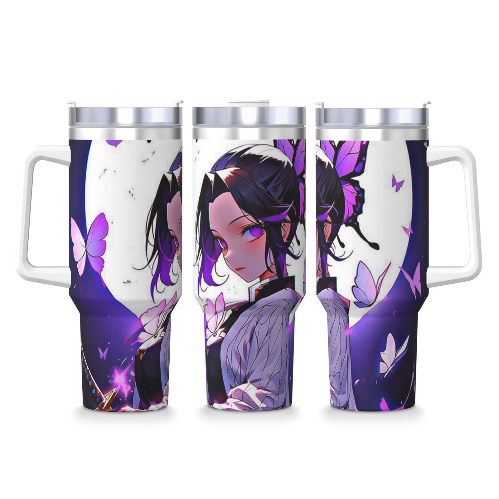 Large Capacity Ice Bully with Handle, Demon Slayer Kochou Shinobu ...