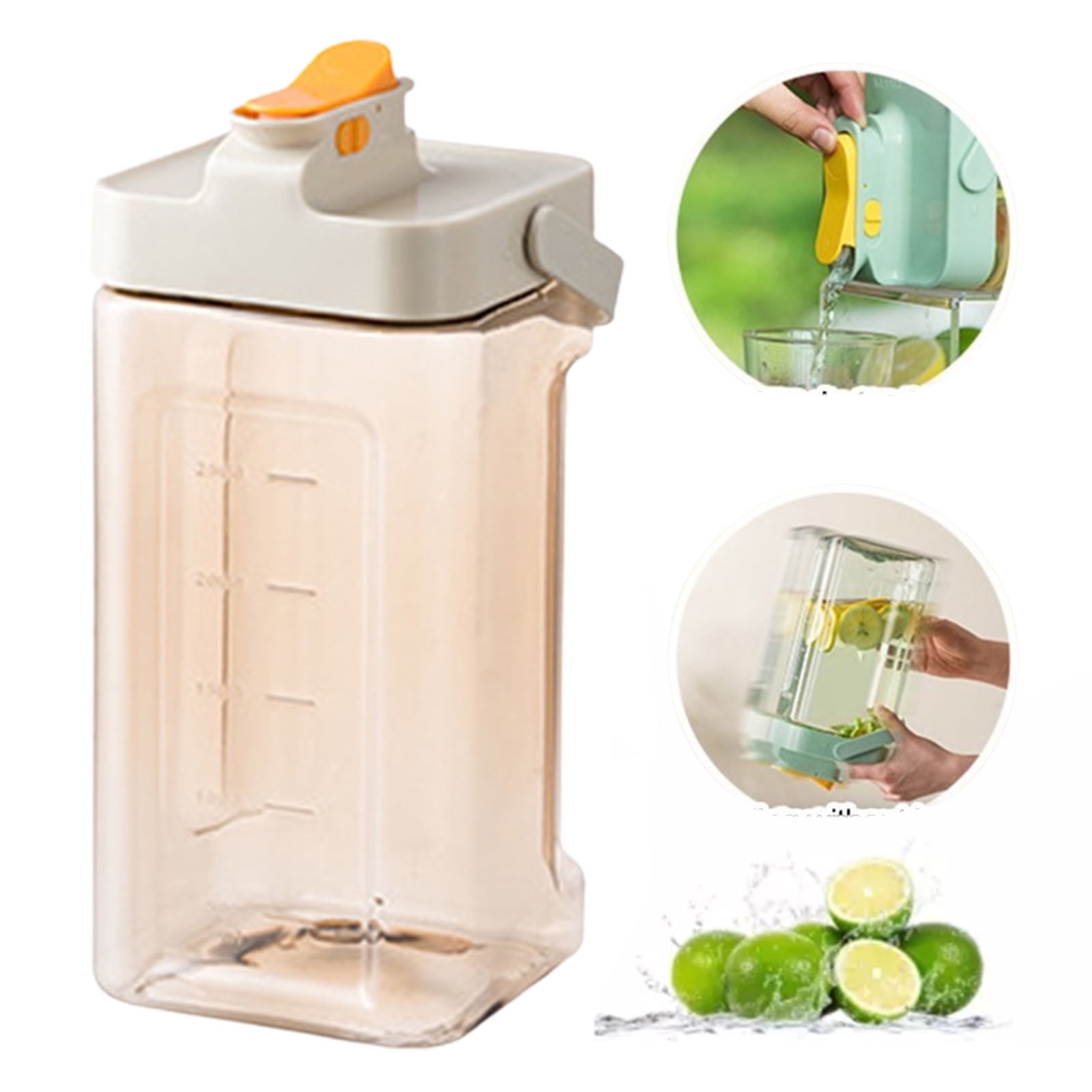 Large-Capacity Juice Drink Dispenser Cold Kettle, Portable Beverage ...