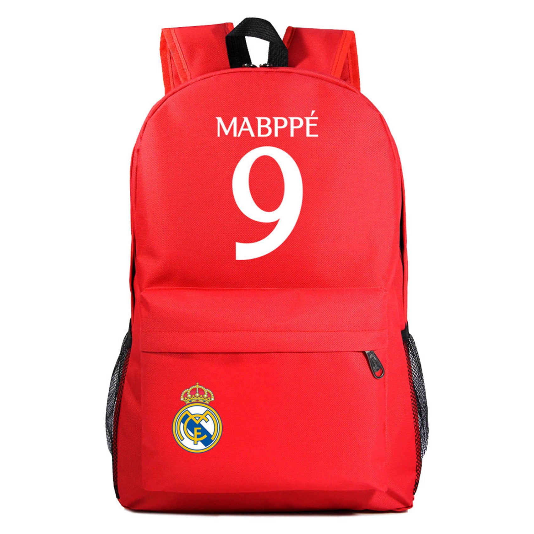 Large Capacity Kylian Mbappe Knapsack Wearproof Travel Rucksack ...